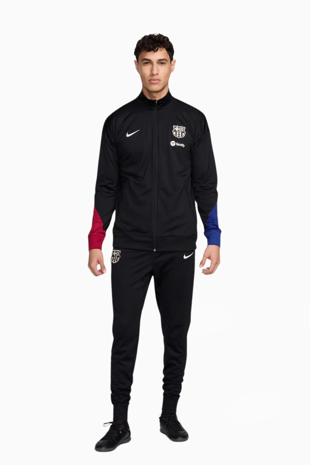 Tracksuit Nike FC Barcelona 24/25 Strike - Black | R-GOL.com - Football ...
