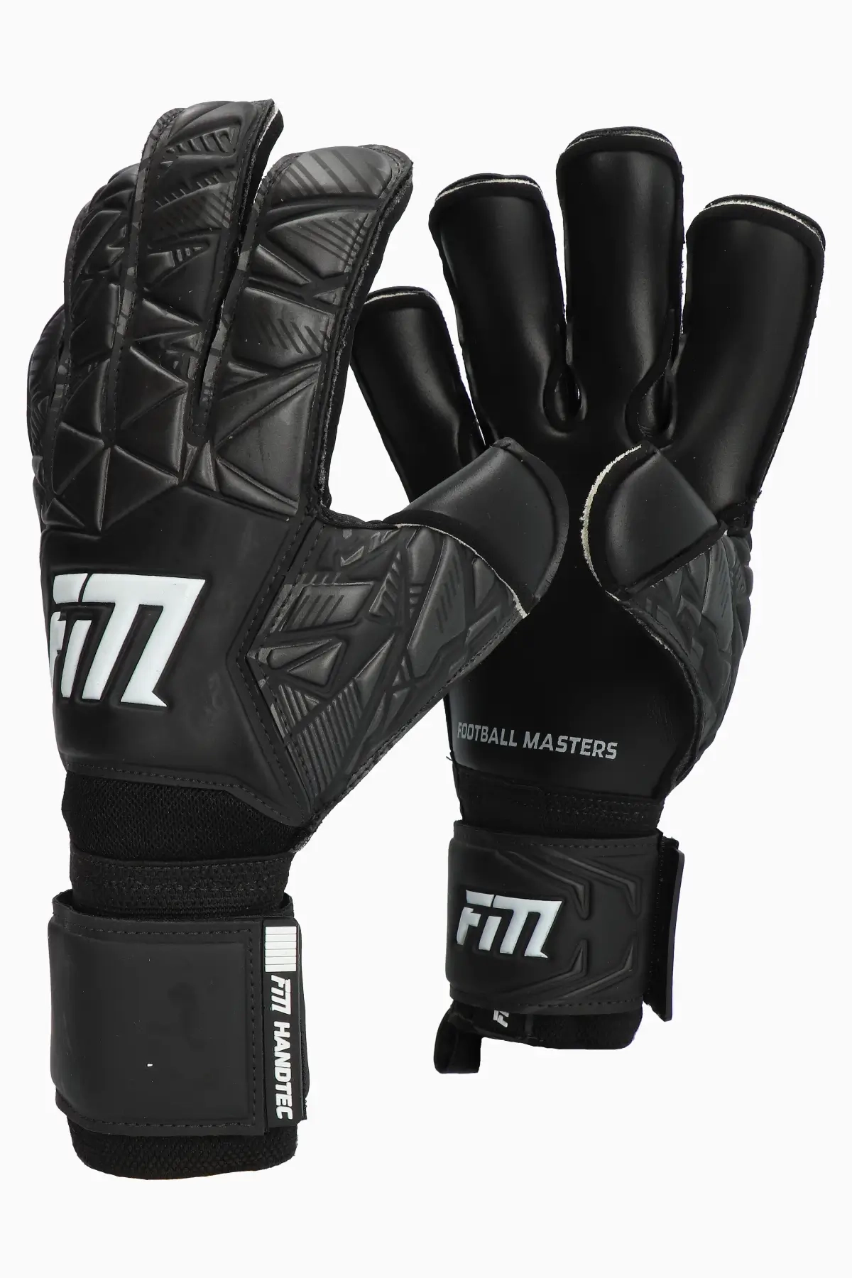 Goalkeeper Gloves Football Masters Invictus X - Black | R-GOL.com ...