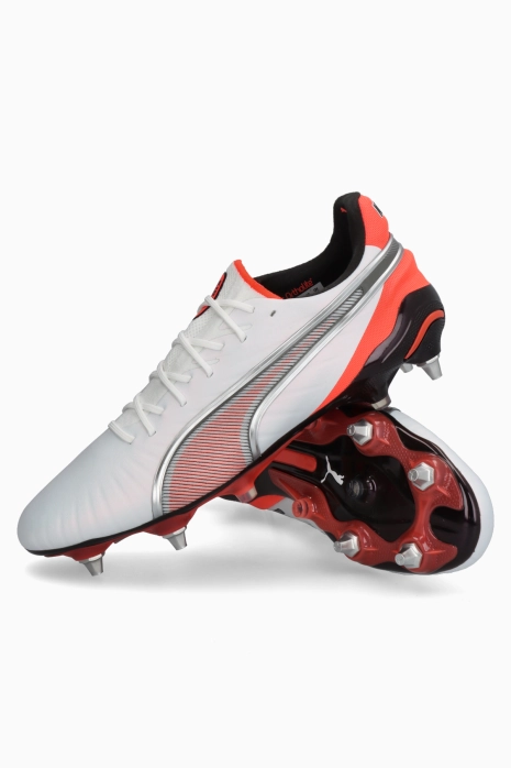 Cleats Puma King Ultimate MxSG - White | R-GOL.com - Football boots ...