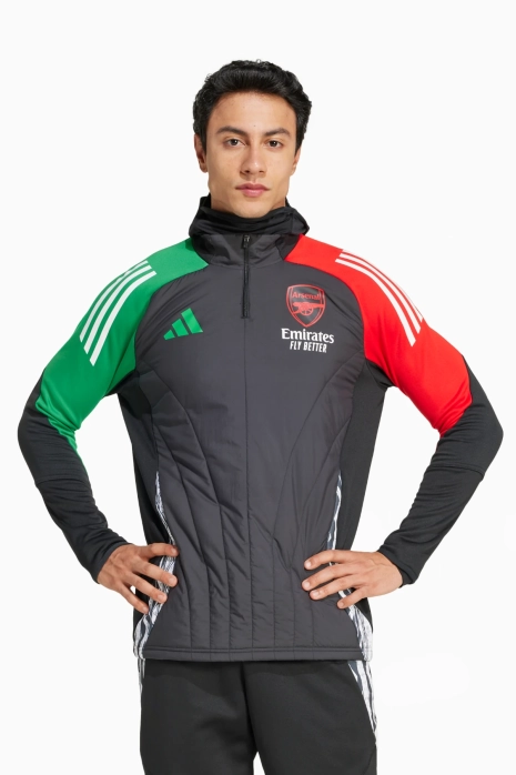 adidas Arsenal FC 24/25 Winterized Top Sweatshirt - Black | R-GOL.com ...
