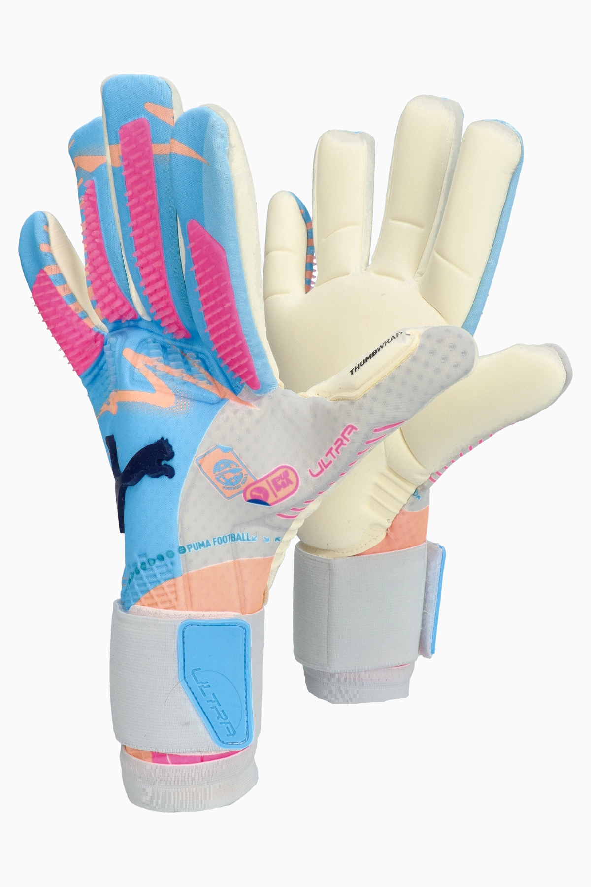 Goalkeeper Gloves Puma Ultra Ultimate Volume Up Hybrid - sky blue | R ...