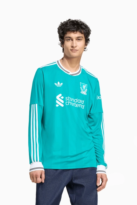 Long-sleeve shirt adidas Liverpool FC 25/26 Third Replica - Mint | R ...