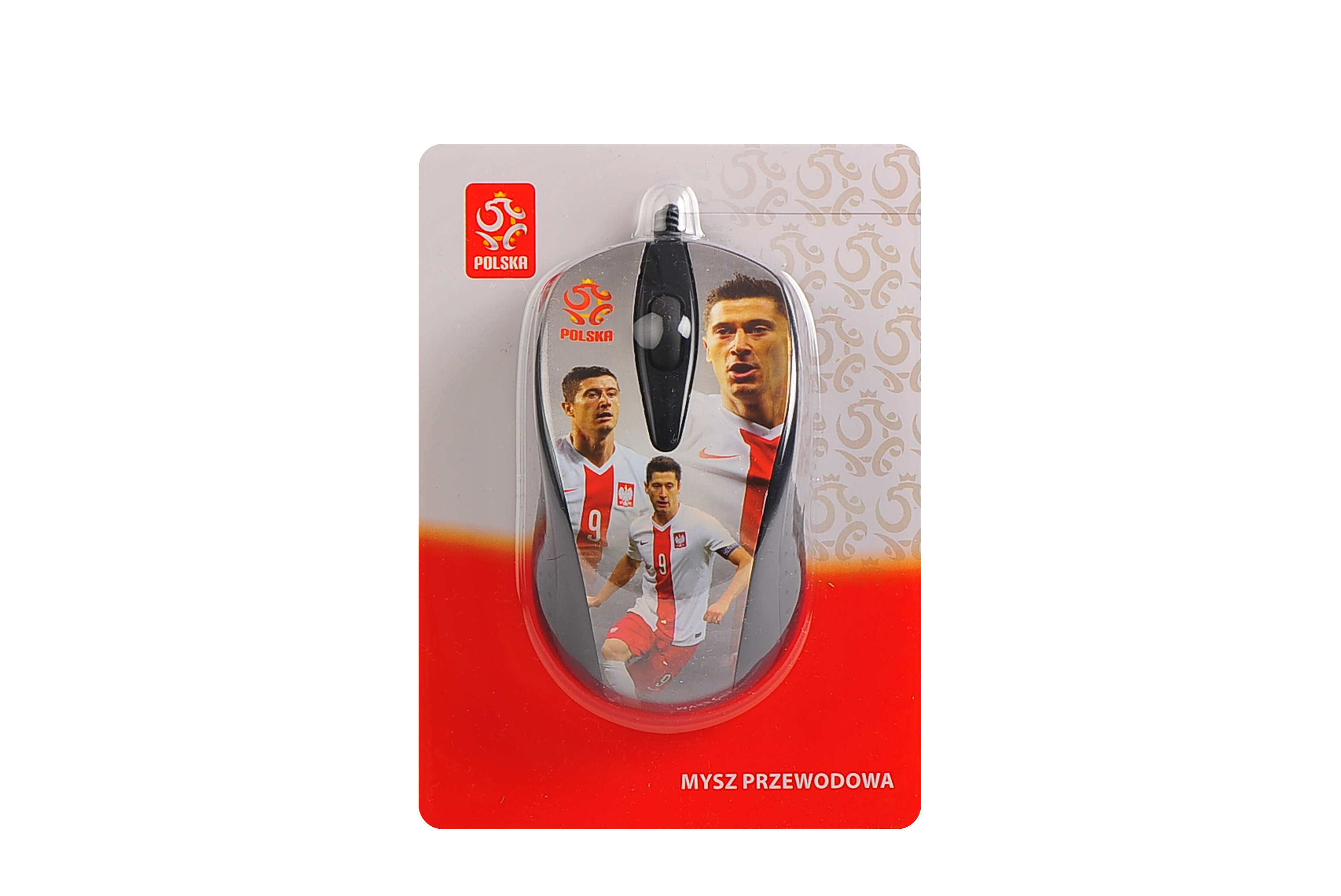 Mysz przewodowa komputerowa "Robert Lewandowski" | Buty piłkarskie ...