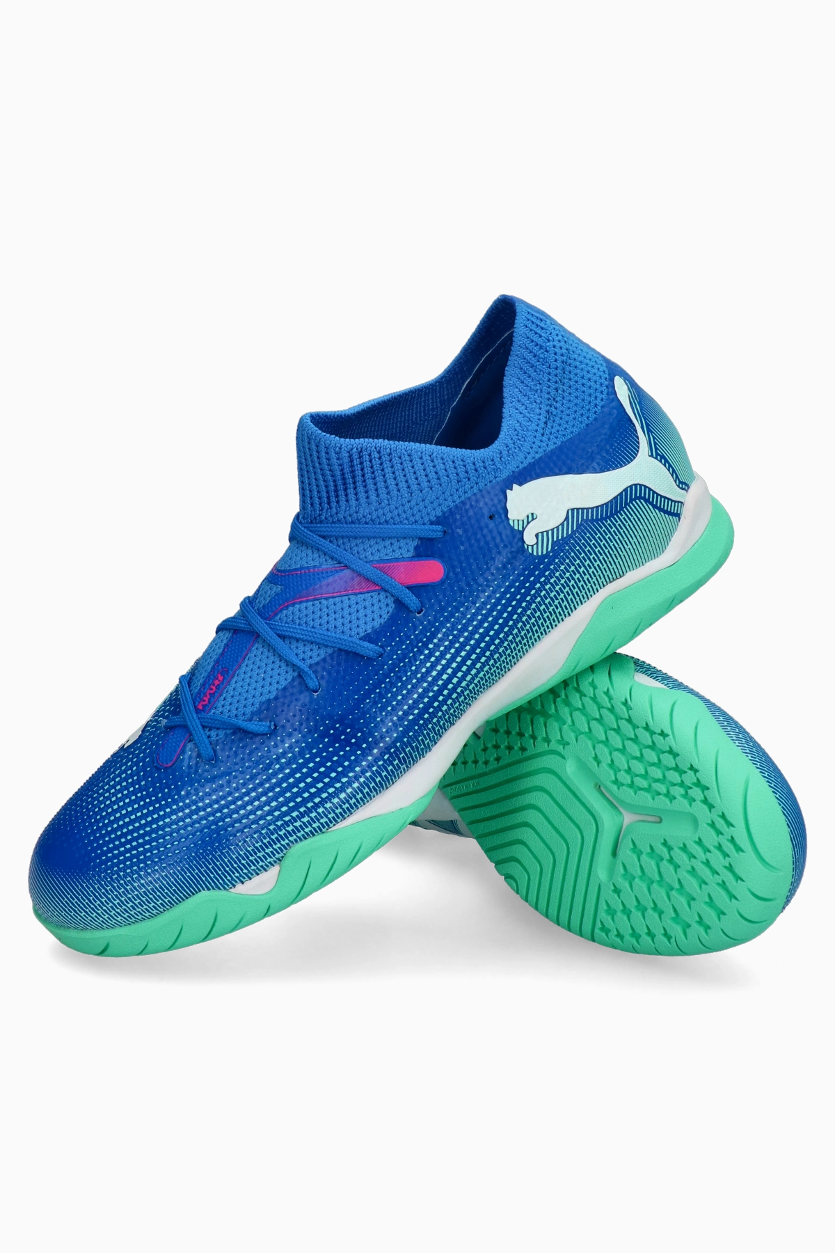 Halówki Puma Future 7 Match IN Junior - Niebieski | Buty piłkarskie ...