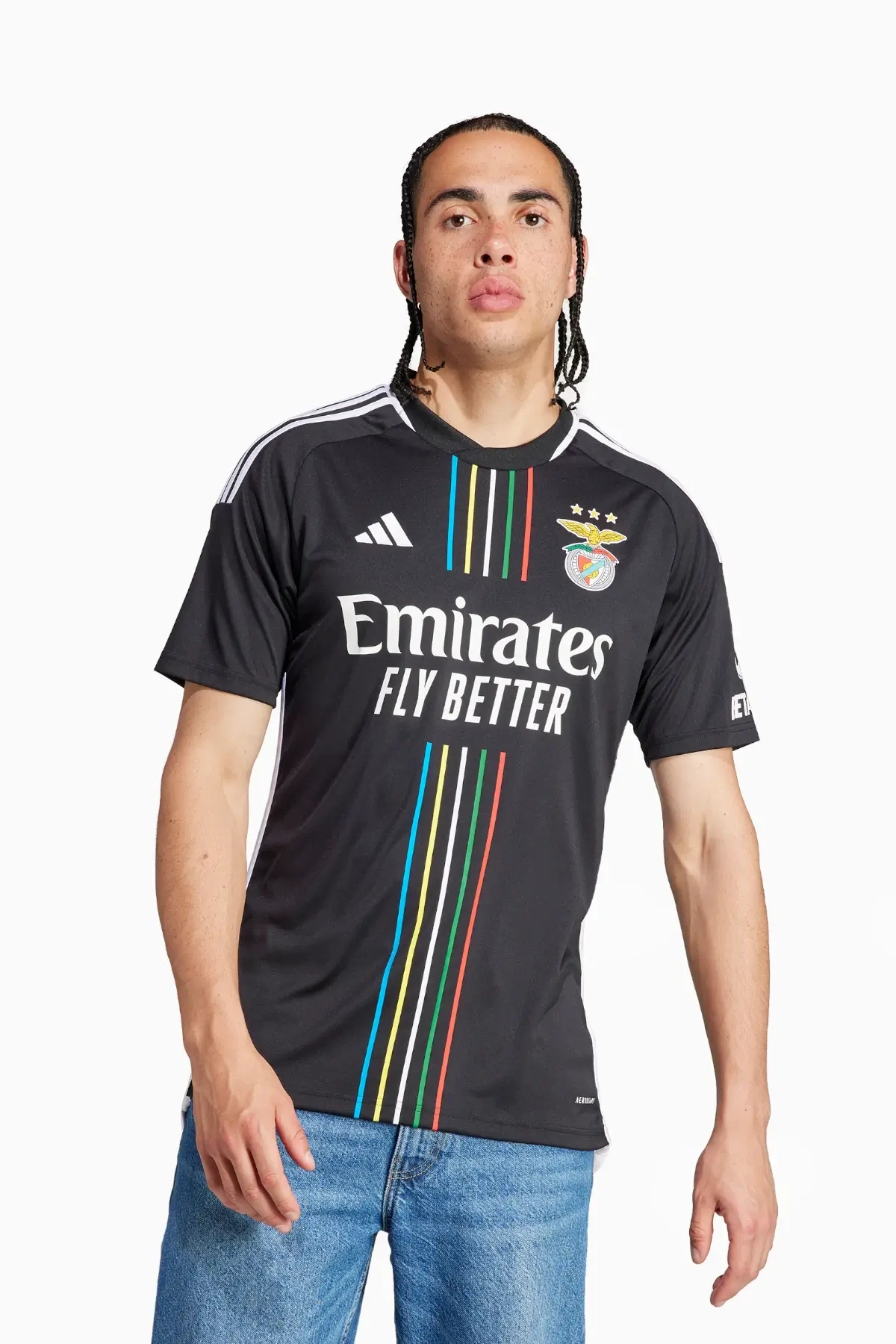Koszulka adidas SL Benfica 23/24 Wyjazdowa Replica - Czarny | Buty ...