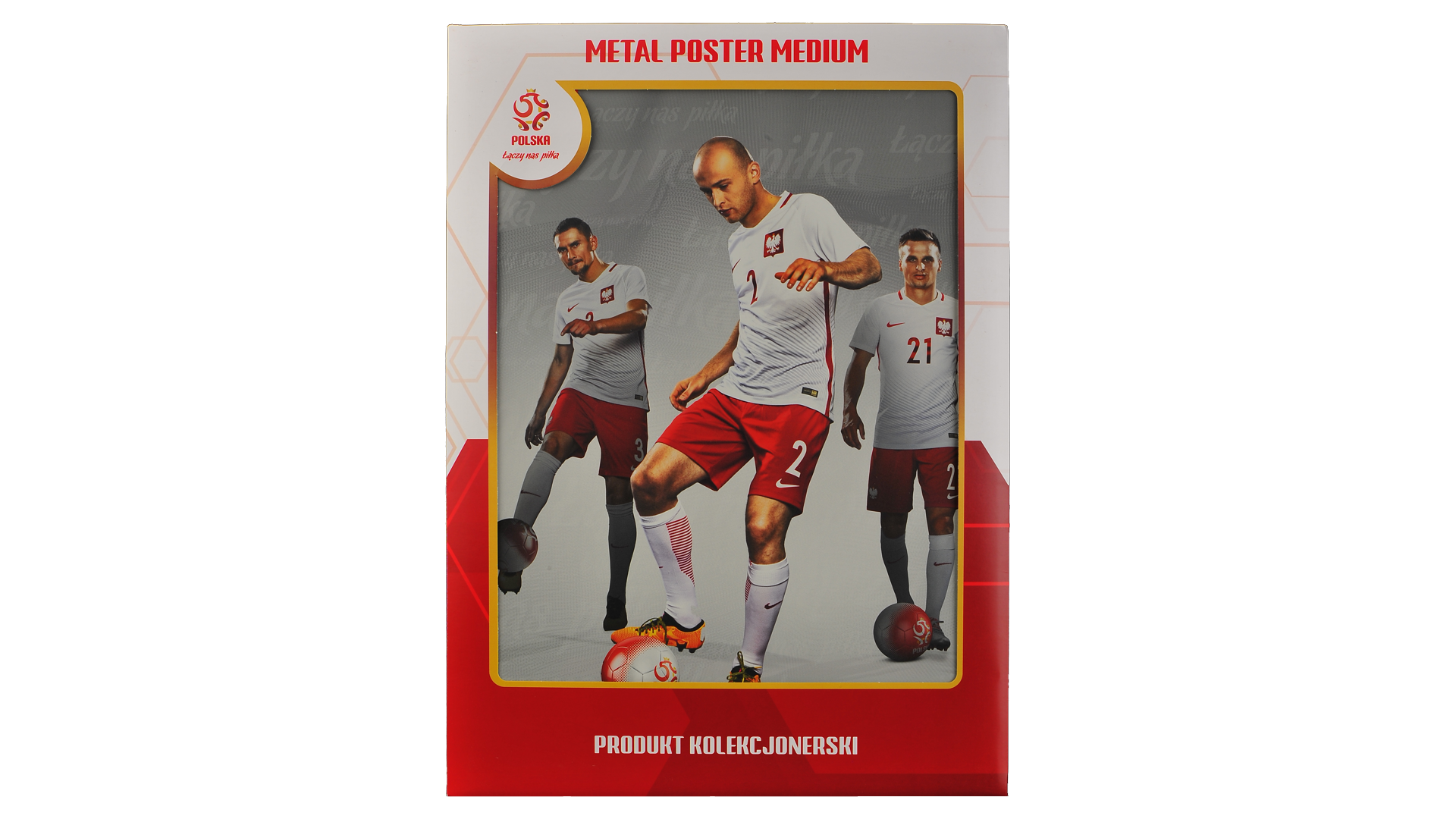 Plakat metalowy reprezentacji Polski Pazdan Medium | Buty piłkarskie ...