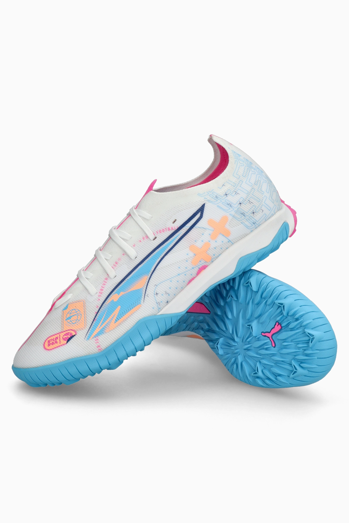Puma Ultra 5 Match Volume Up TT - White | R-GOL.com - Football boots ...