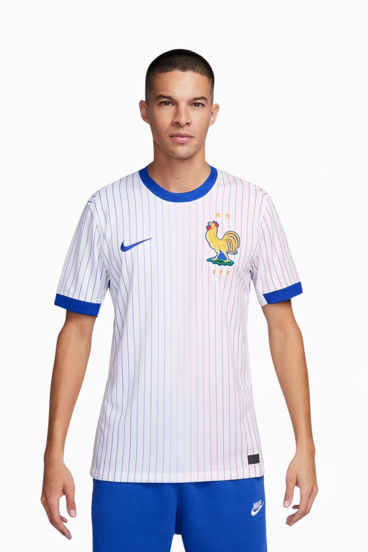 Koszulka Reprezentacji Francji Nike 2024 Wyjazdowa Stadium - Biały ...