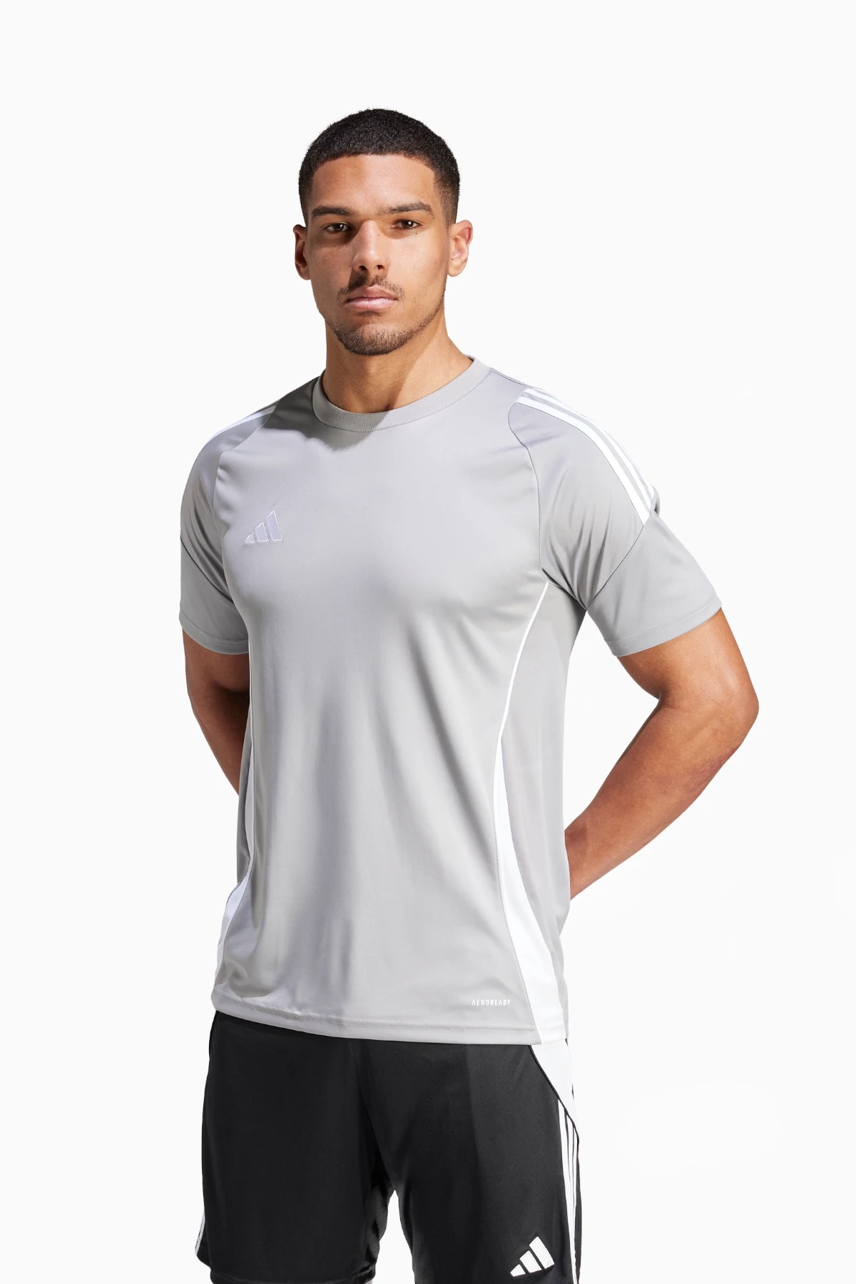 Football shirt adidas Tiro 24 Training - Gray | R-GOL.com - Football ...